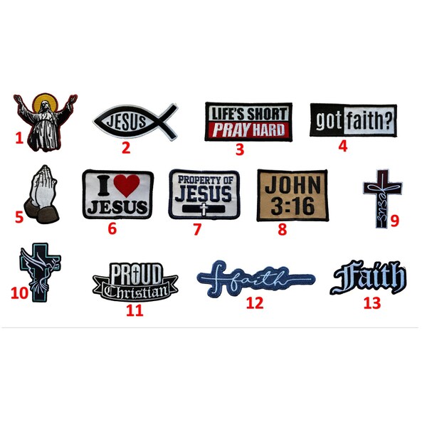Jesus Christ Patches - Etsy