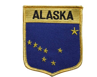 Alaska State Flag Patch Custom Made - Etsy