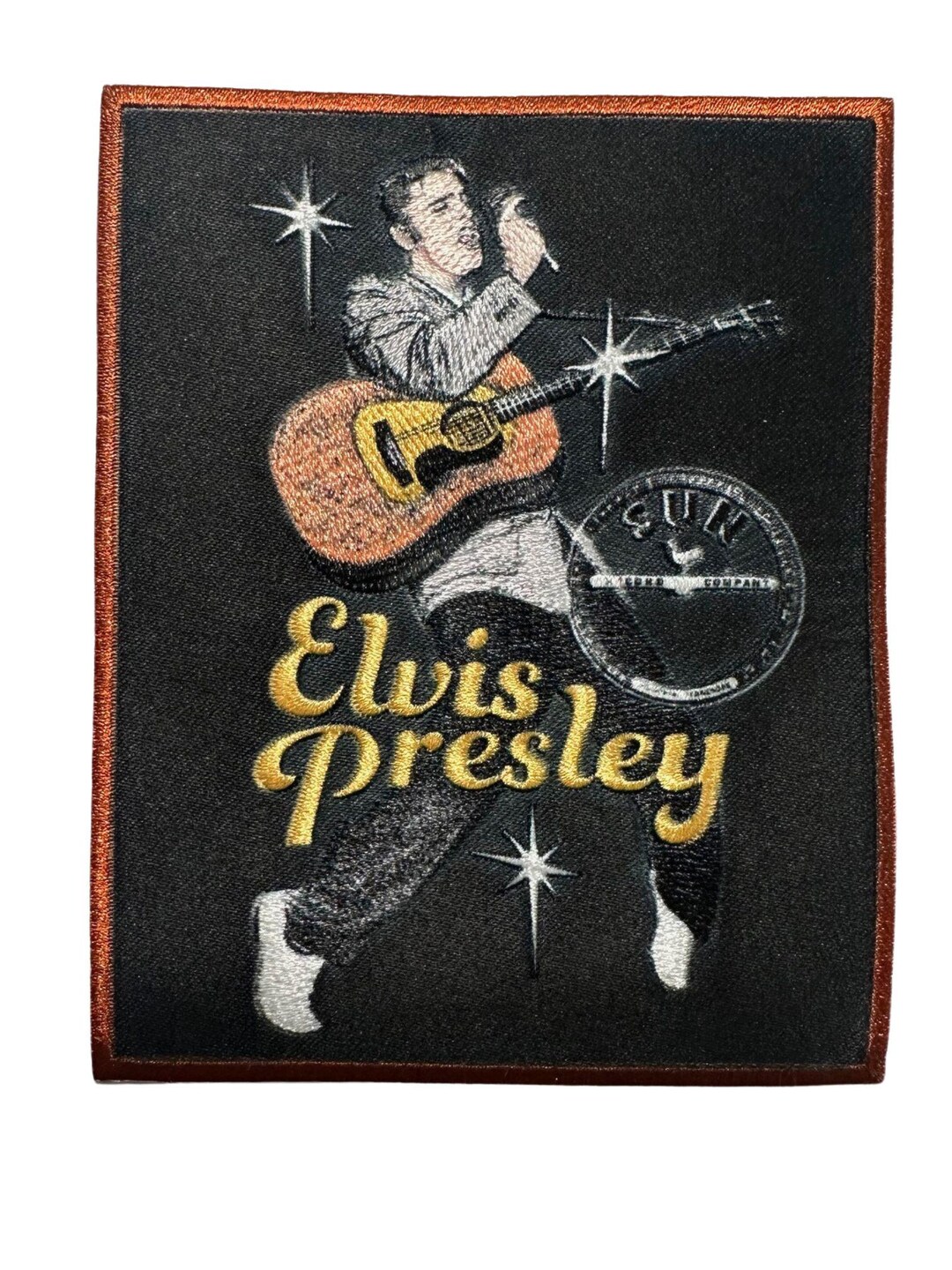 Elvis Presley Elvis Mic Embroidered Iron on Patch - OFFICIAL 38-M - Etsy
