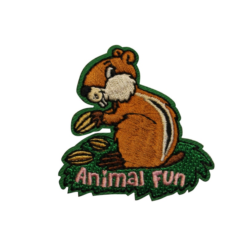 Chipmunk Applique - Etsy