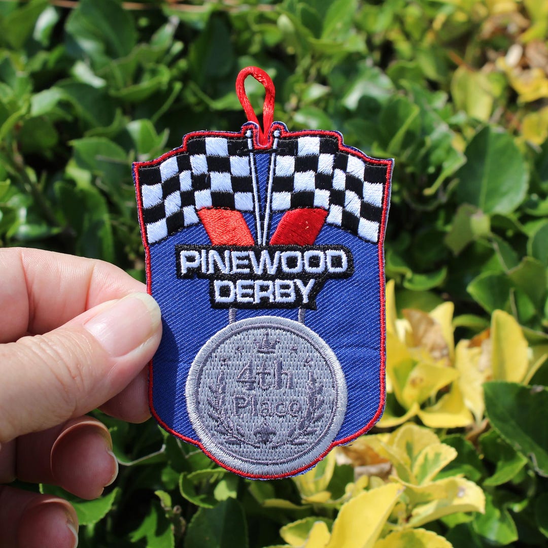Pinewood Derby 4th Place Officially Licensed BSA Boy Scouts Embroidered ...