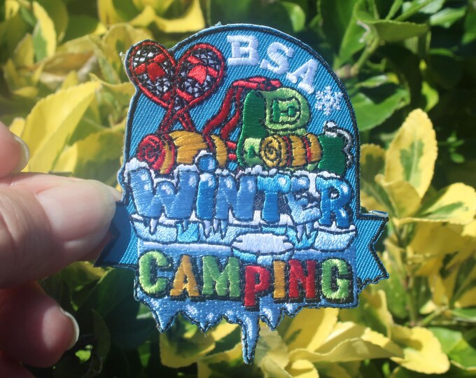 Winter Camping Officially Licensed BSA Boy Scouts Activity Patch - Etsy