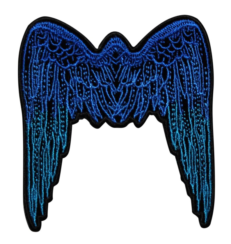 Angel Wings Embroidered Iron on Patch Officially Licensed | Etsy