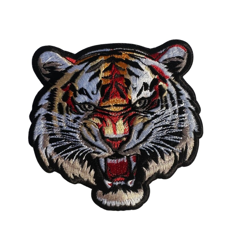 Tiger Patch Iron On - Etsy