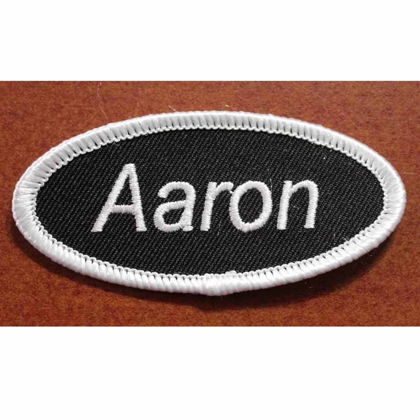 Aaron Name Tag Iron On Patch 3 INCH For Uniform Work Shirt | Etsy