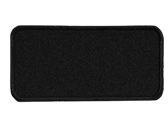 2" X 4" Blank Iron on Rectangle Patch - Etsy