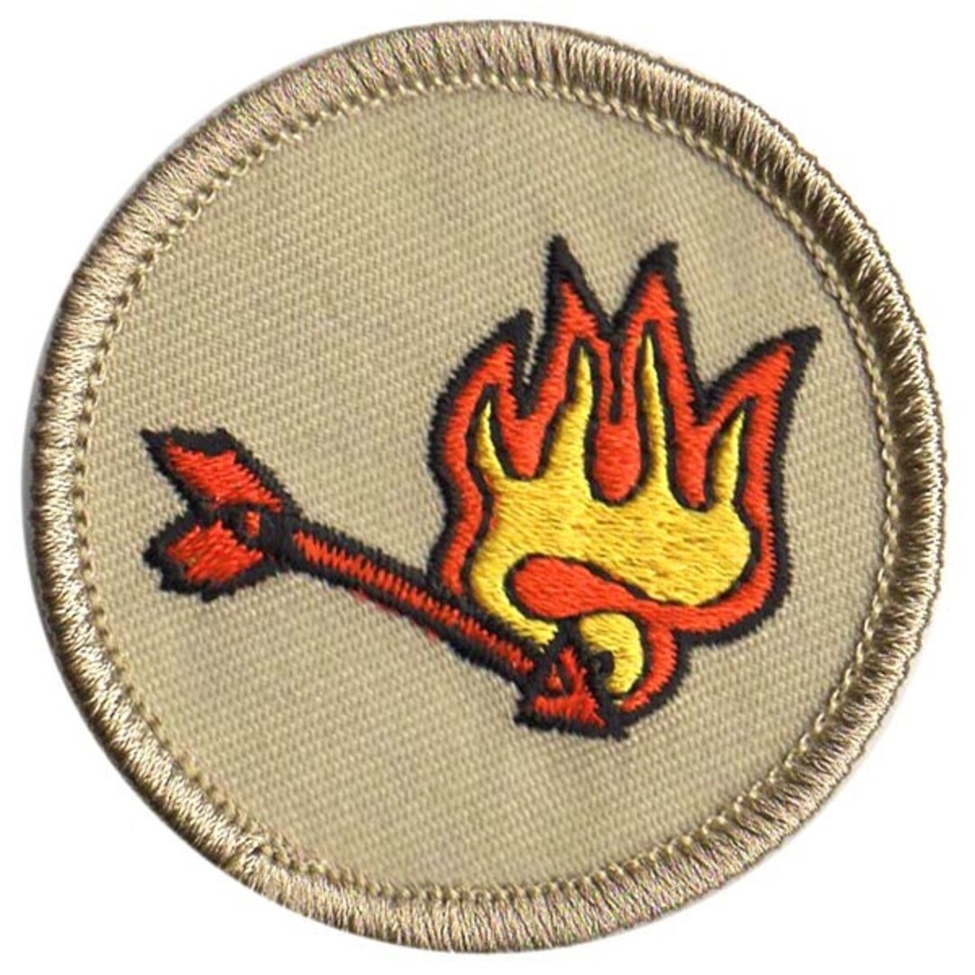 OFFICIAL Flaming Arrow Patrol Embroidered Sew on Patch Boys Scouts of America BSA - Etsy