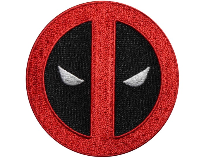 Marvel Universe Deadpool Logo Embroidered Iron on Patch Marvel Comics ...