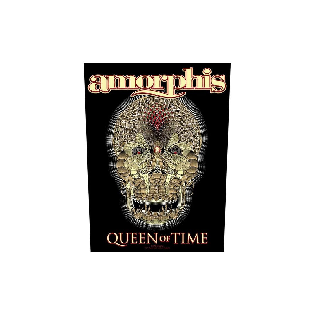 Large Amorphis Queen of Time Sew on Battle Jacket Back Patch Officially Licensed - Etsy