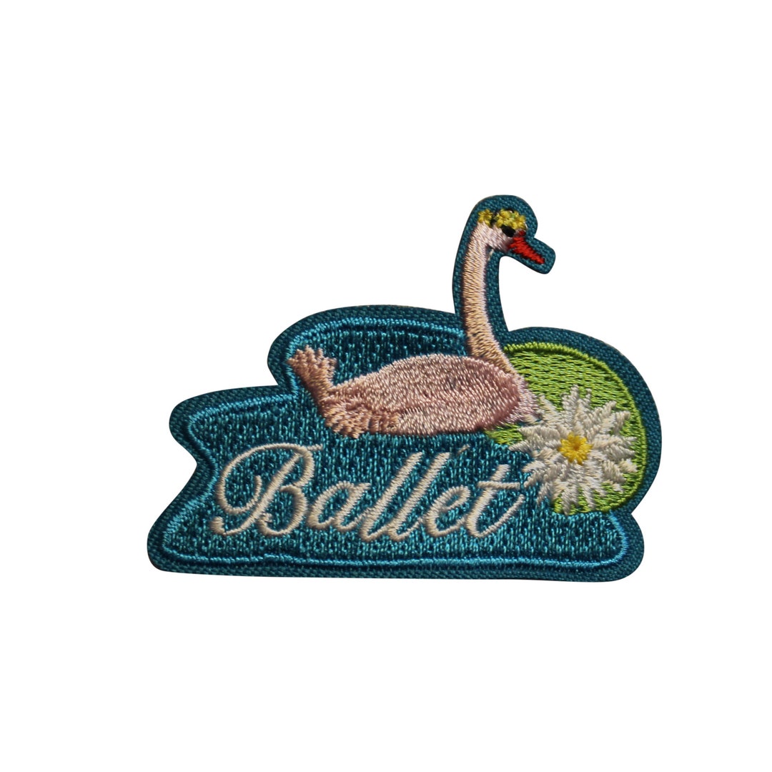 Ballet Embroidered Iron on Patch Boys Girls Kids Scouts Dancing - Etsy