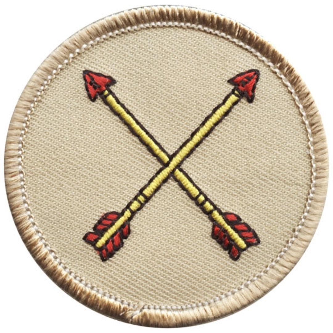OFFICIAL Crossed Arrows Patrol Embroidered Sew on Patch Boys Scouts of America BSA - Etsy