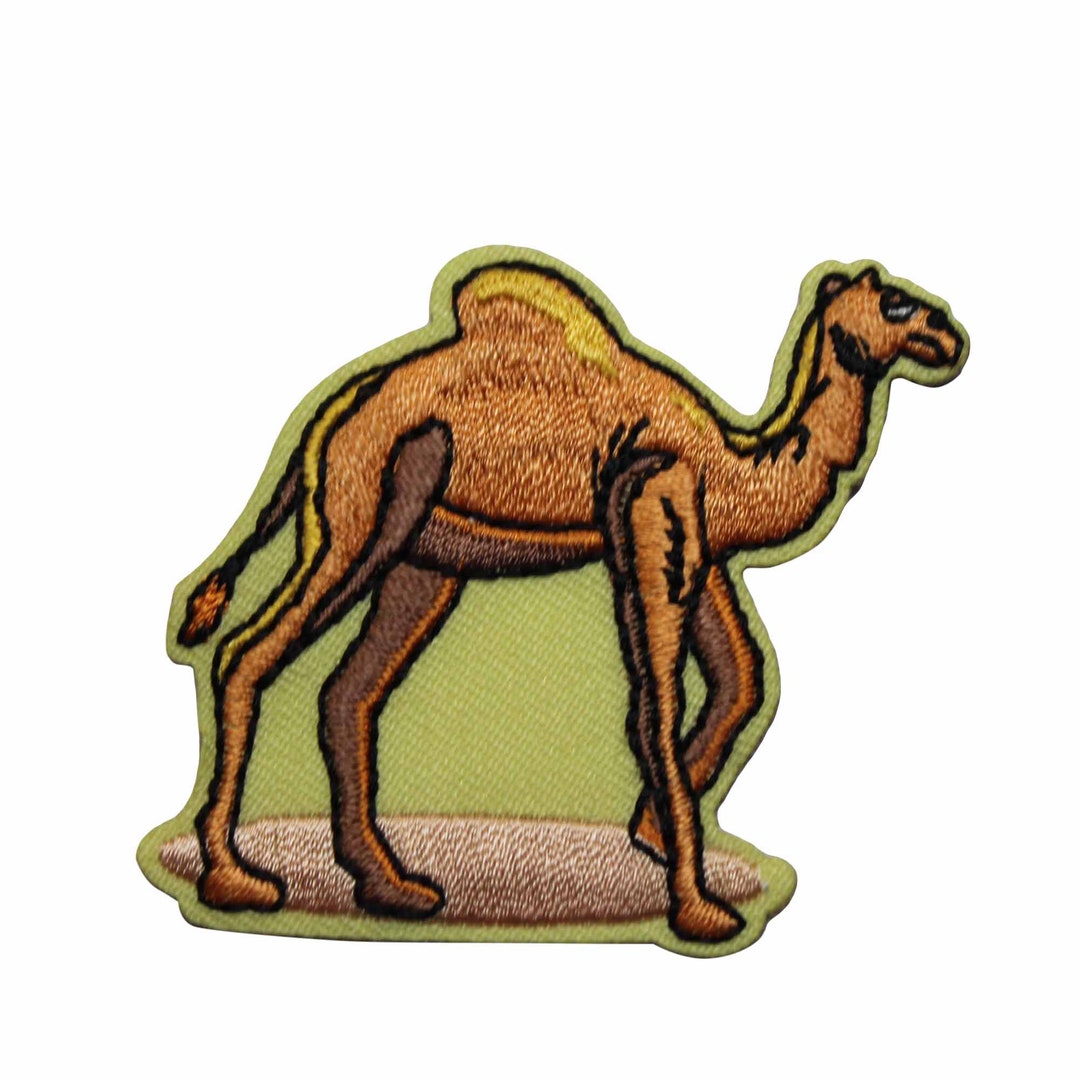 Camel Embroidered Iron on Patch Desert Animal - Etsy