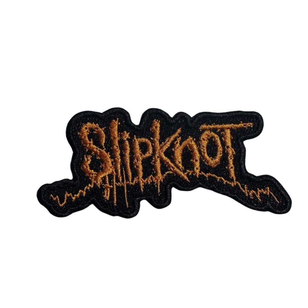 Official Slipknot Orange Logo Embroidered Iron on Patch Music Band - Etsy