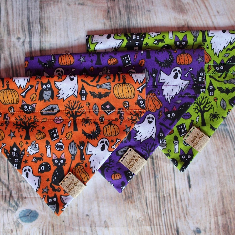 Horror Printed Bandana - Etsy UK