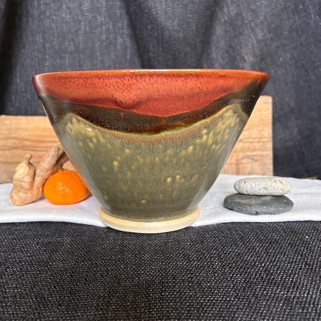 Unique Handmade Ceramic Serving Bowl - Etsy
