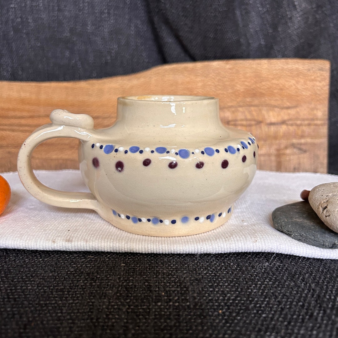 Artsy Handmade Ceramic Mug With Tactile Surface Design - Etsy