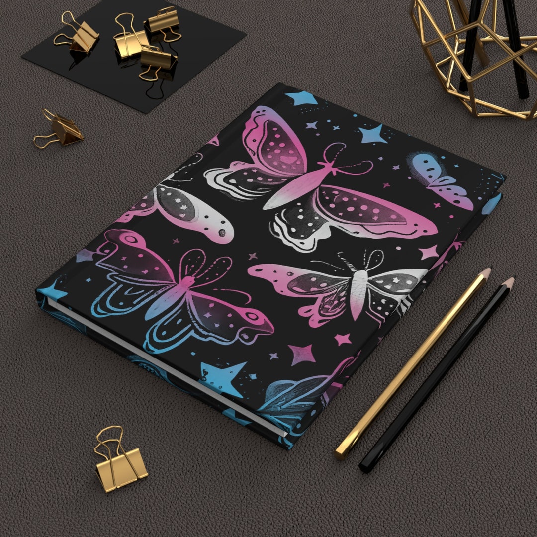 Transgender Monarch Butterflies Hardcover Journal Matte, Trans Pride ...