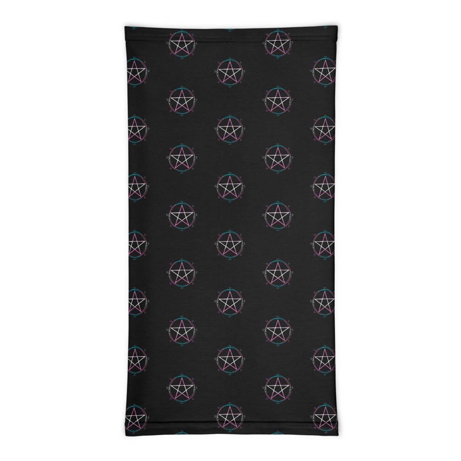 Transgender Pentacle Bandana Face Mask Trans Pride Flag | Etsy