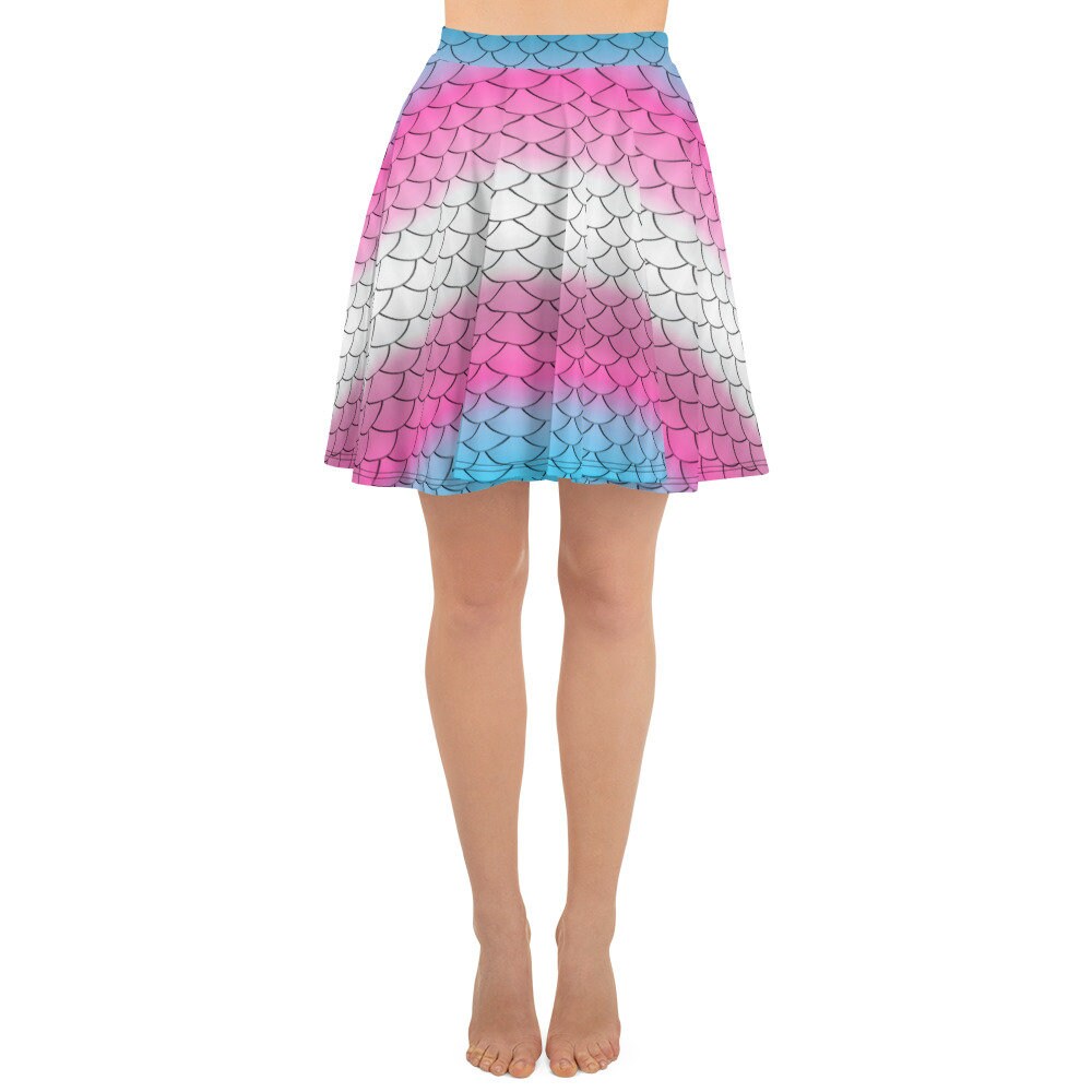 Transgender Mermaid Skater Skirt sold by Lora Staneva | SKU 24849424 ...