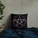 Transgender Pentacle Throw Pillow Trans Pride Flag Pentagram - Etsy