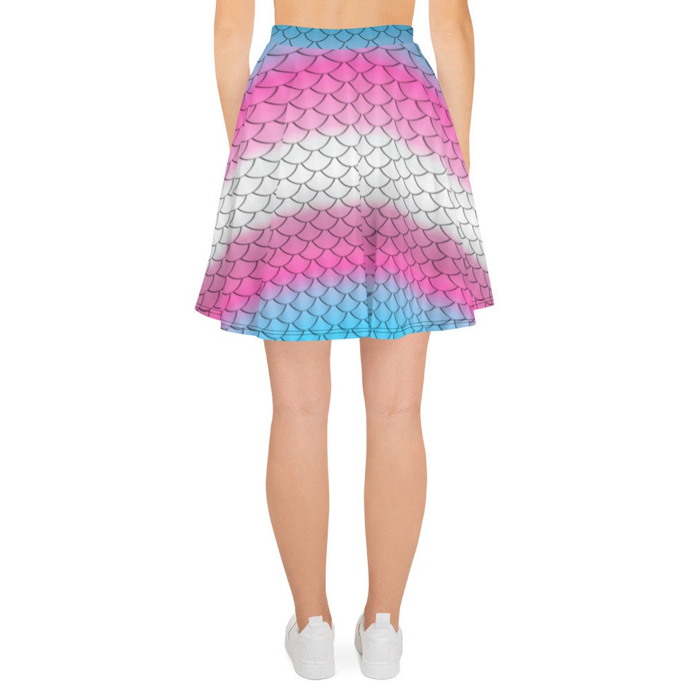 Transgender Mermaid Skater Skirt sold by Lora Staneva | SKU 24849424 ...