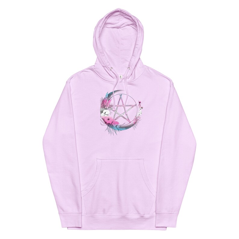 Transgender Pentagram Unisex Midweight Hoodie Trans Pride - Etsy