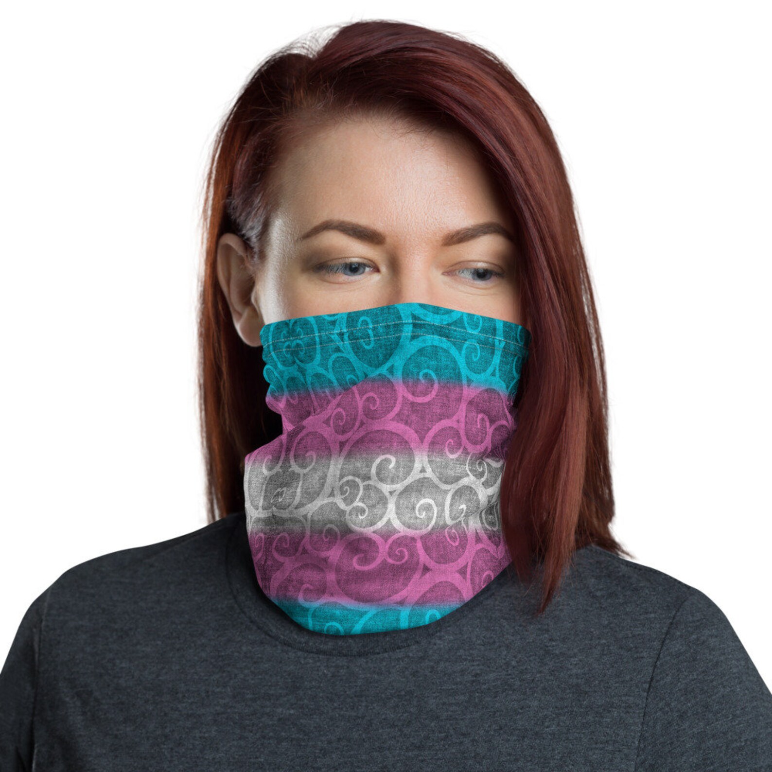 Distressed Transgender Bandana Face Mask Trans Pride Flag - Etsy