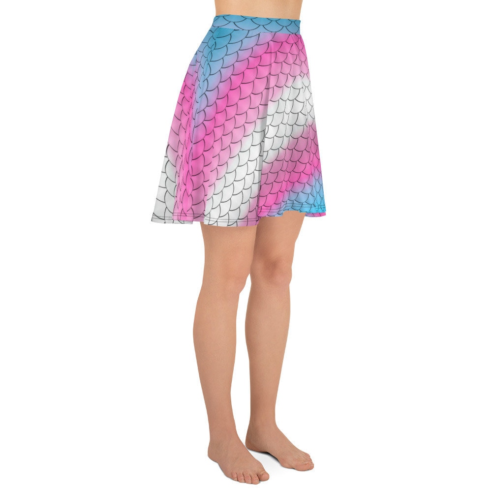 Transgender Mermaid Skater Skirt sold by Lora Staneva | SKU 24849424 ...
