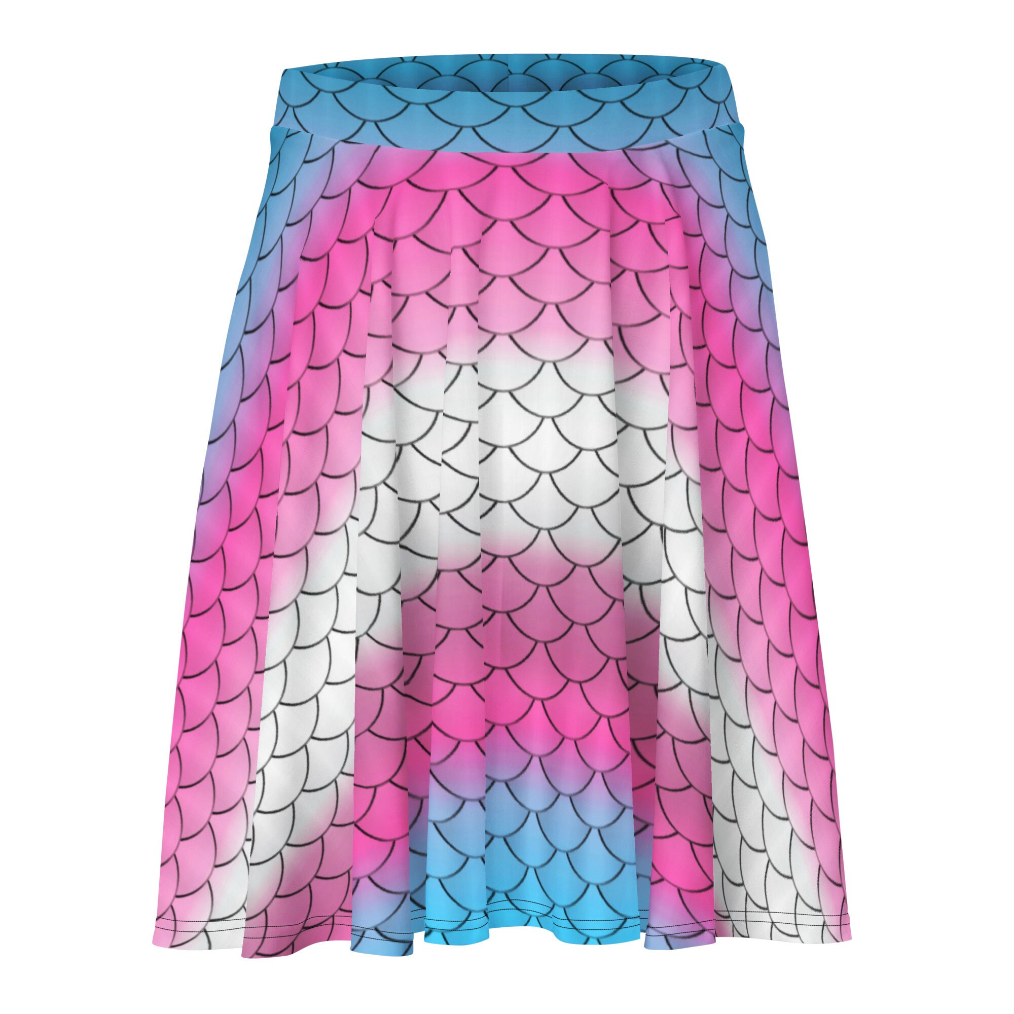 Transgender Mermaid Skater Skirt sold by Lora Staneva | SKU 24849424 ...
