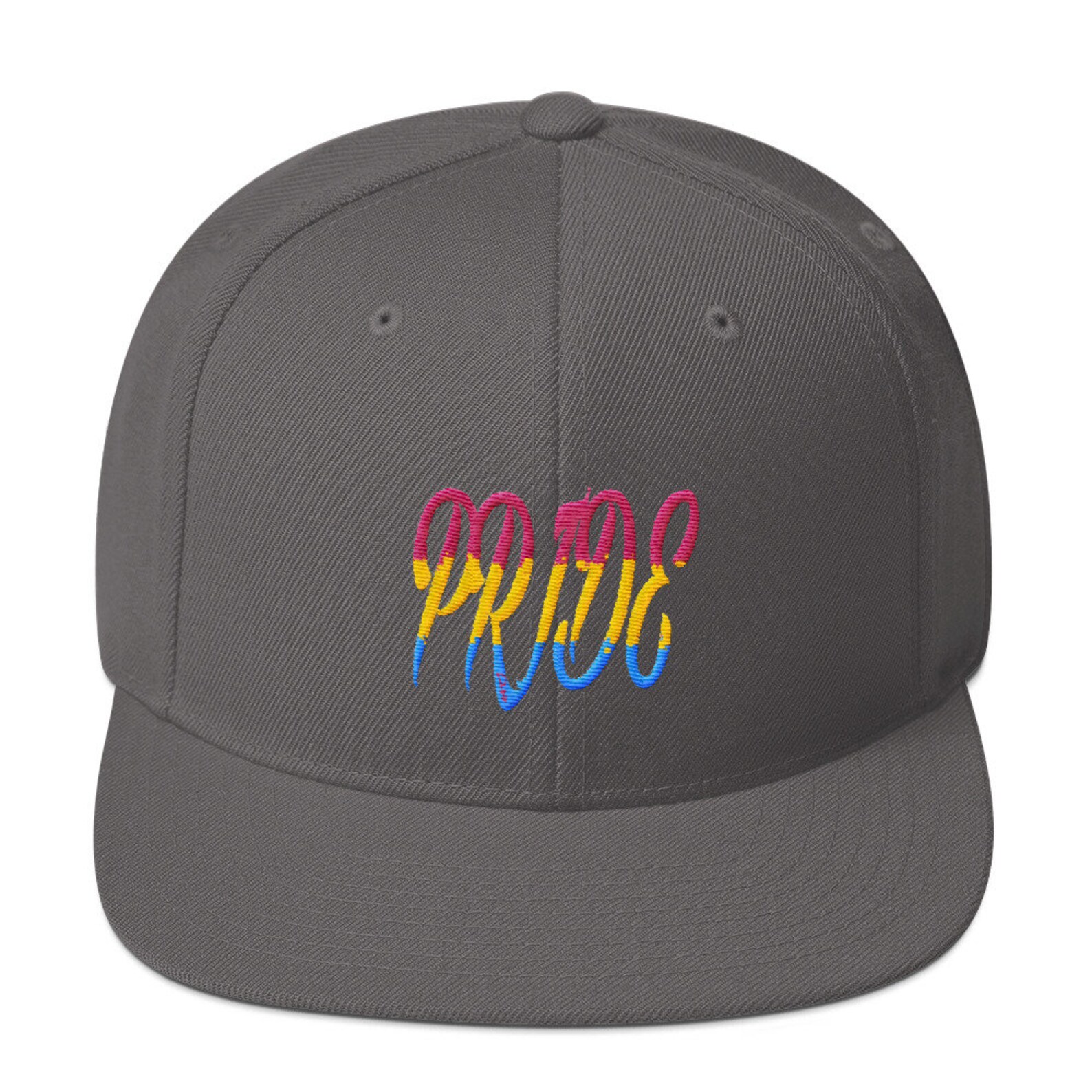 Pansexual Pride Snapback Hat Pan Pride Flag Hat LGBTQ | Etsy