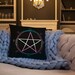Transgender Pentacle Throw Pillow Trans Pride Flag Pentagram - Etsy