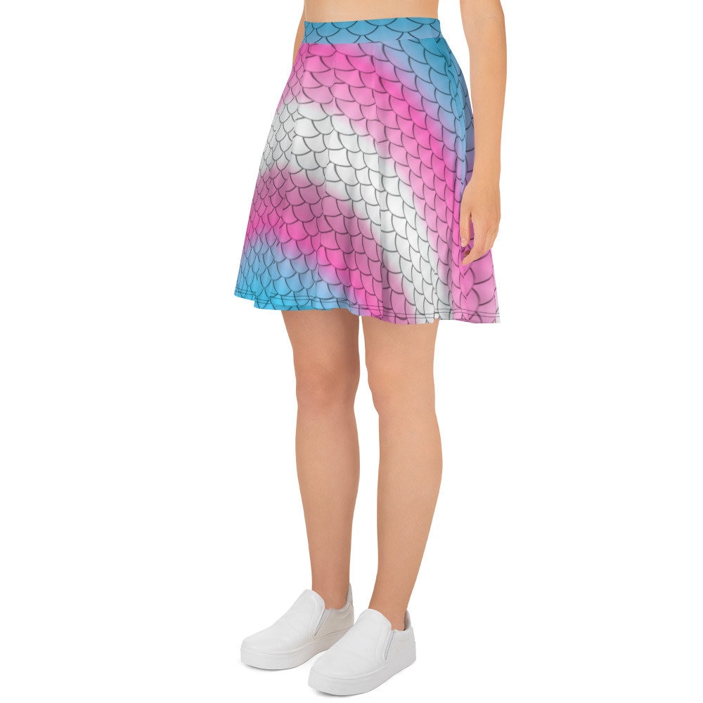 Transgender Mermaid Skater Skirt sold by Lora Staneva | SKU 24849424 ...