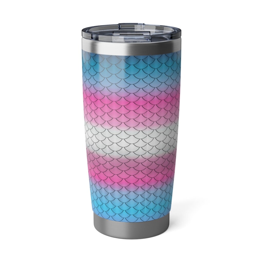Transgender Mermaid Vagabond 20oz Tumbler Trans Pride Flag | Etsy