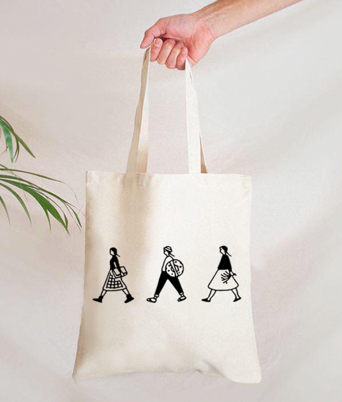 WALKING DUDES Tote Bag Keep Walking Friends | Etsy