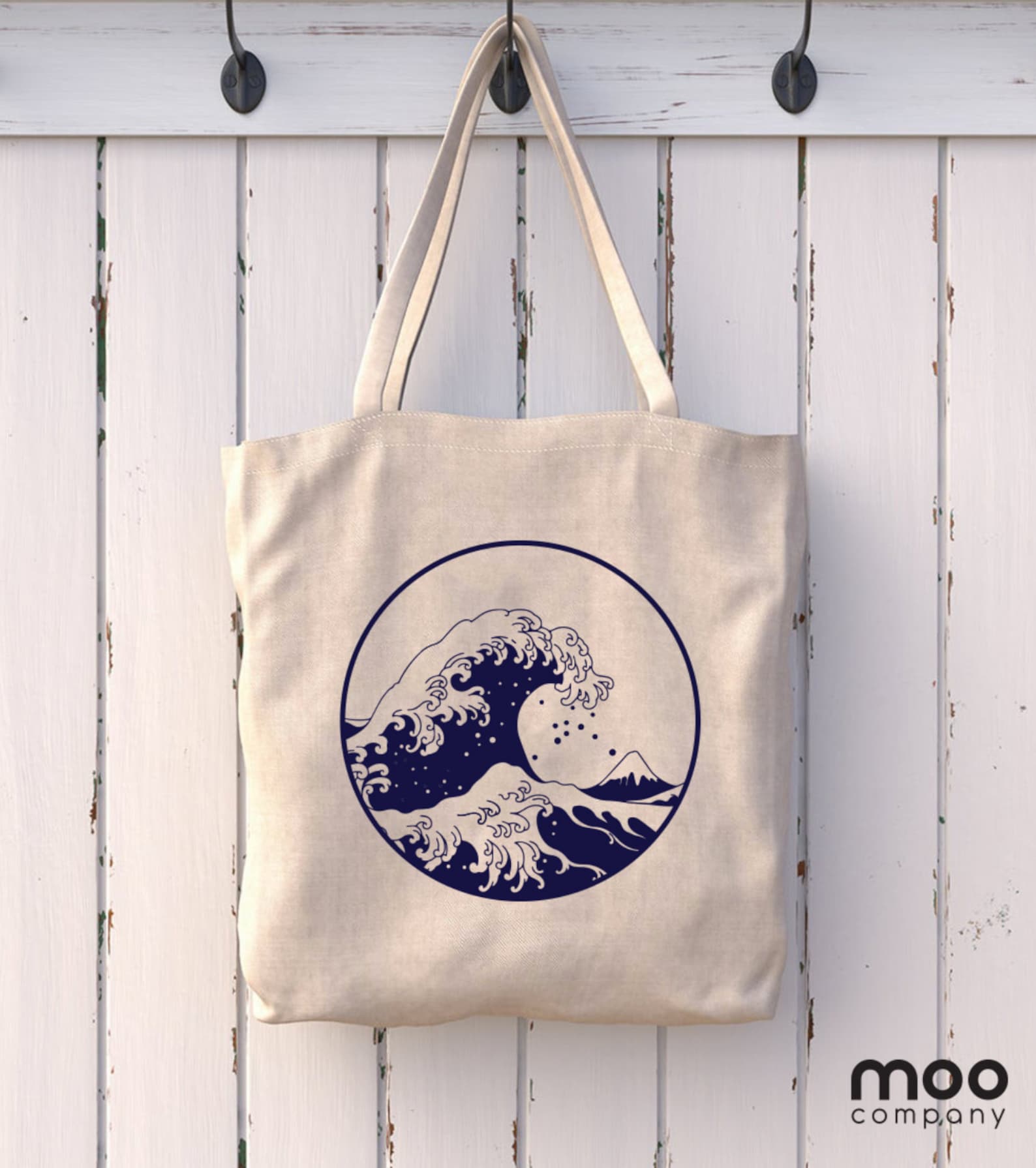 OCEAN Wave Bag KANAGAWA Wave Japanese Wave Bag Japanese - Etsy