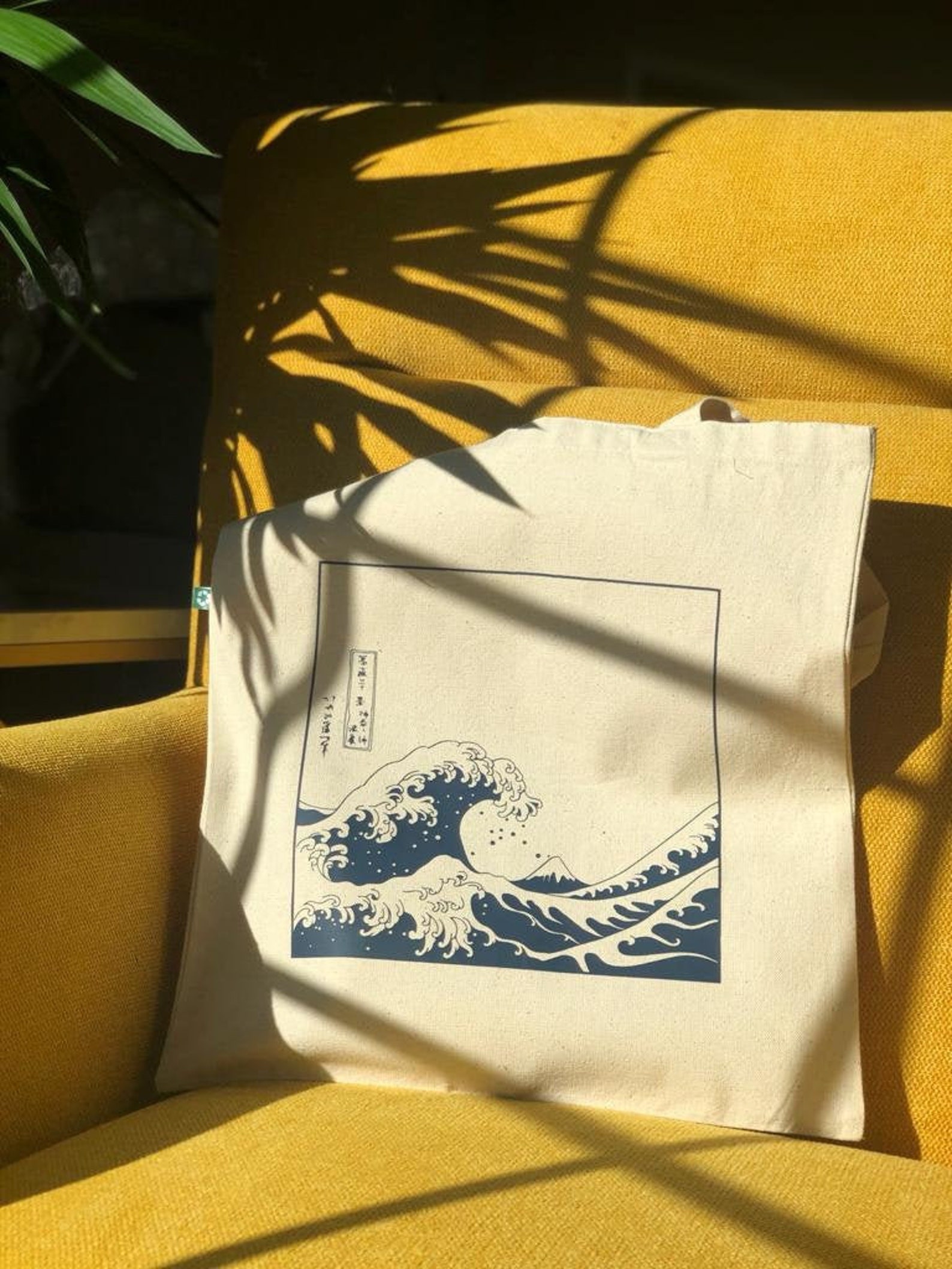 OCEAN Wave Bag KANAGAWA Wave Japanese Wave Bag Japanese - Etsy