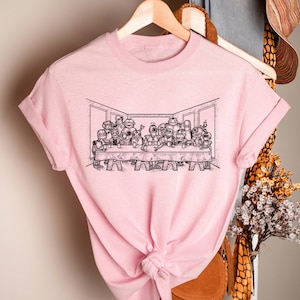 ROBOTS LAST SUPPER Tshirt, Robot Shirt, Robot Tee, Da Vinci Shirt, Last ...