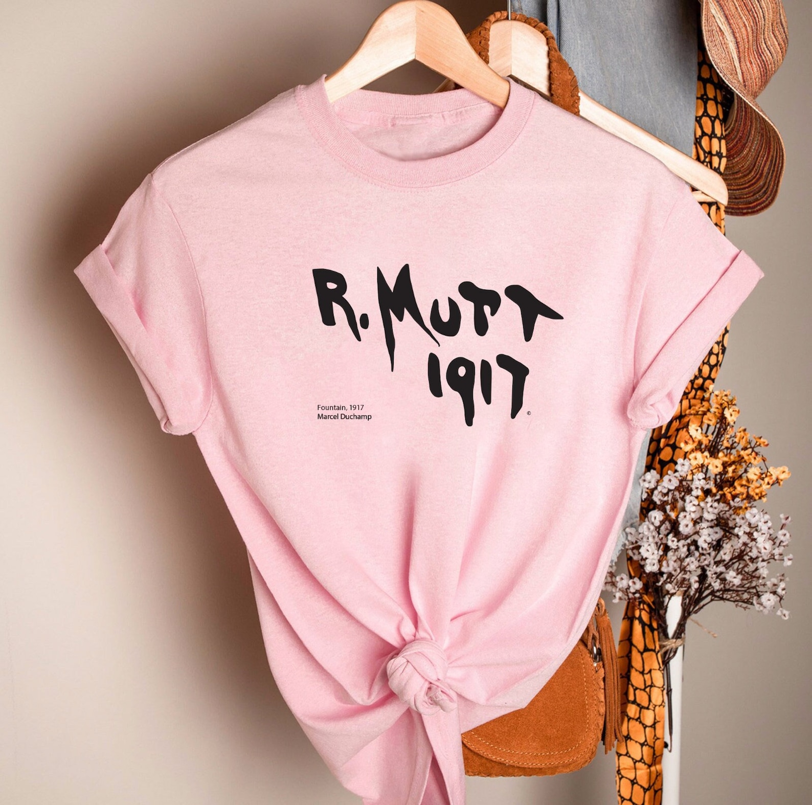 Marcel Duchamp Shirt, R. Mutt 1917 Fountain, Dadaism Art Tee ...