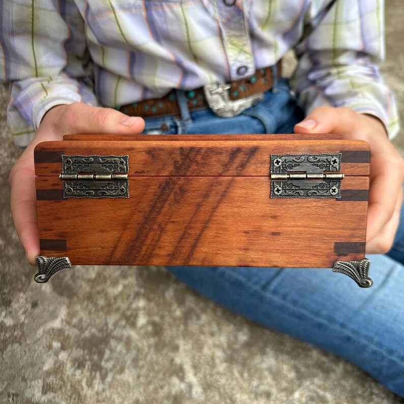 Wooden Box, Cherry Wood Box, Trinket Box, Jewelry Box, Gift Box ...