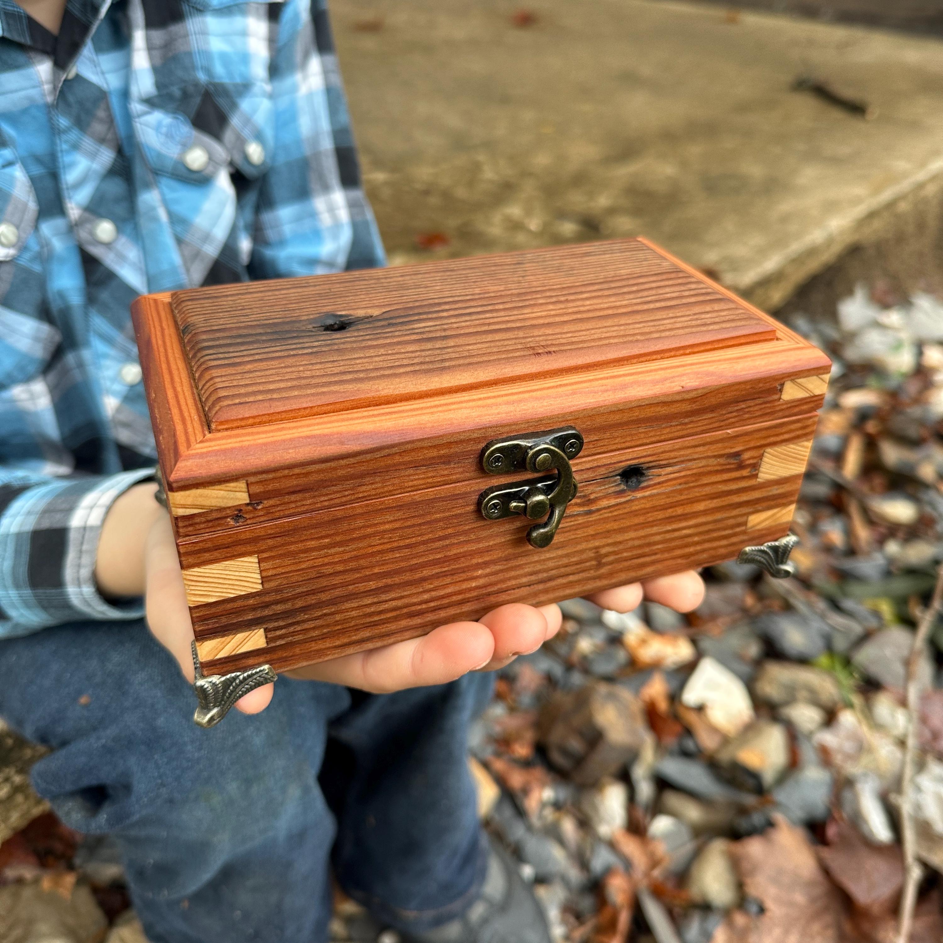 Wooden Box, Pine Wood Box, Trinket Box, Jewelry Box, Gift Box ...