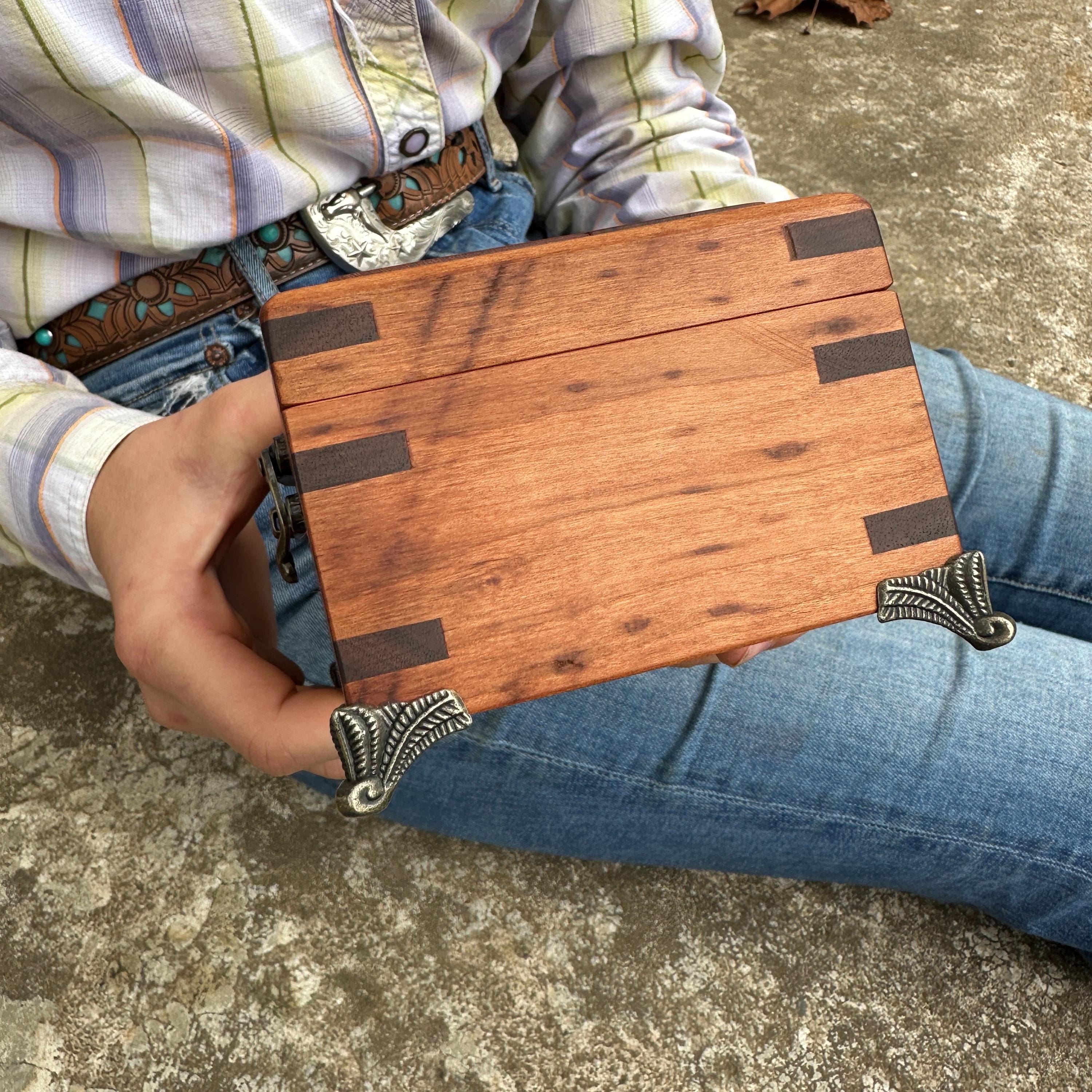 Wooden Box, Cherry Wood Box, Trinket Box, Jewelry Box, Gift Box ...
