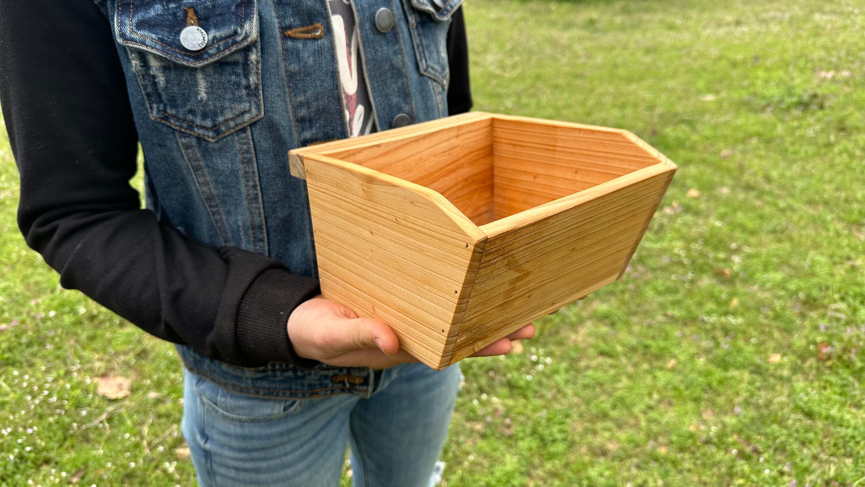 Window Planter Box, Wooden Window Box, Flower Box, Hanging Plant Box ...