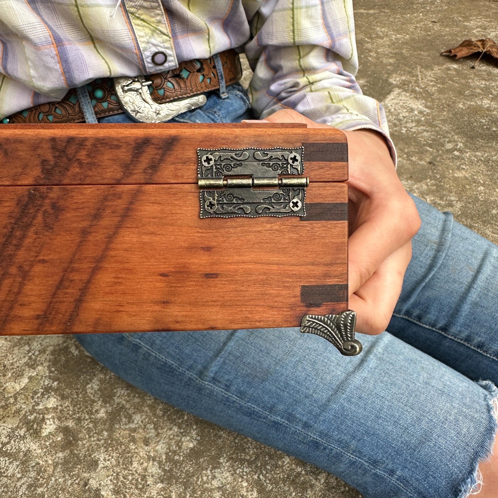 Wooden Box, Cherry Wood Box, Trinket Box, Jewelry Box, Gift Box ...