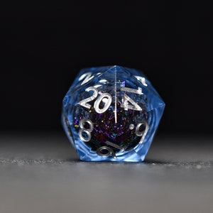 Confetti Portal Liquid Core Sharp Edge Dungeons & Dragons Dnd Dice Set ...