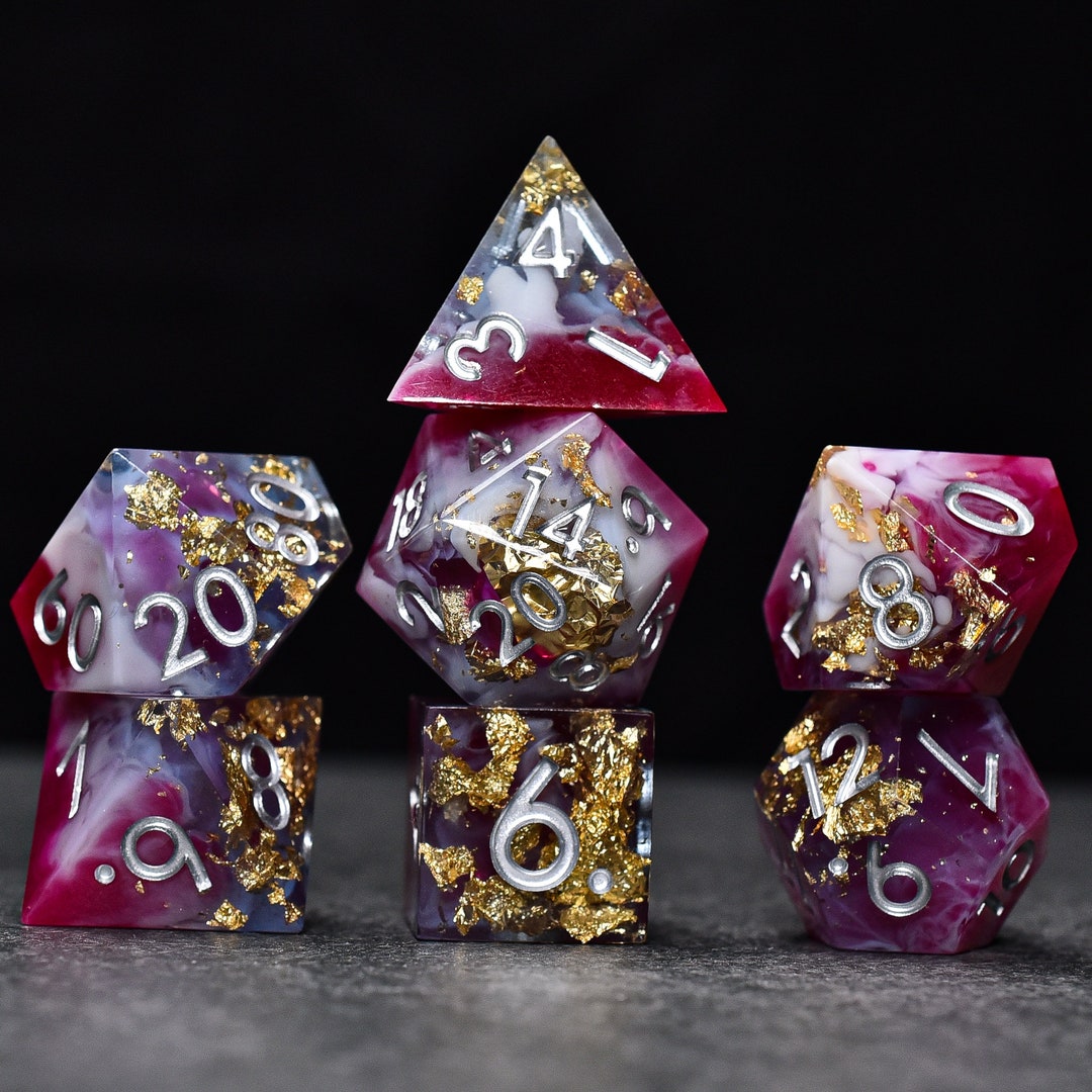 Chalice of Life Sharp Edge Dungeons & Dragons Dnd Dice Set | Dnd Dice ...