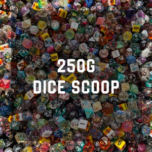 Mystery Bulk Random Dice Scoop | Mixed Dnd Polyhedral Scoop of Dice ...