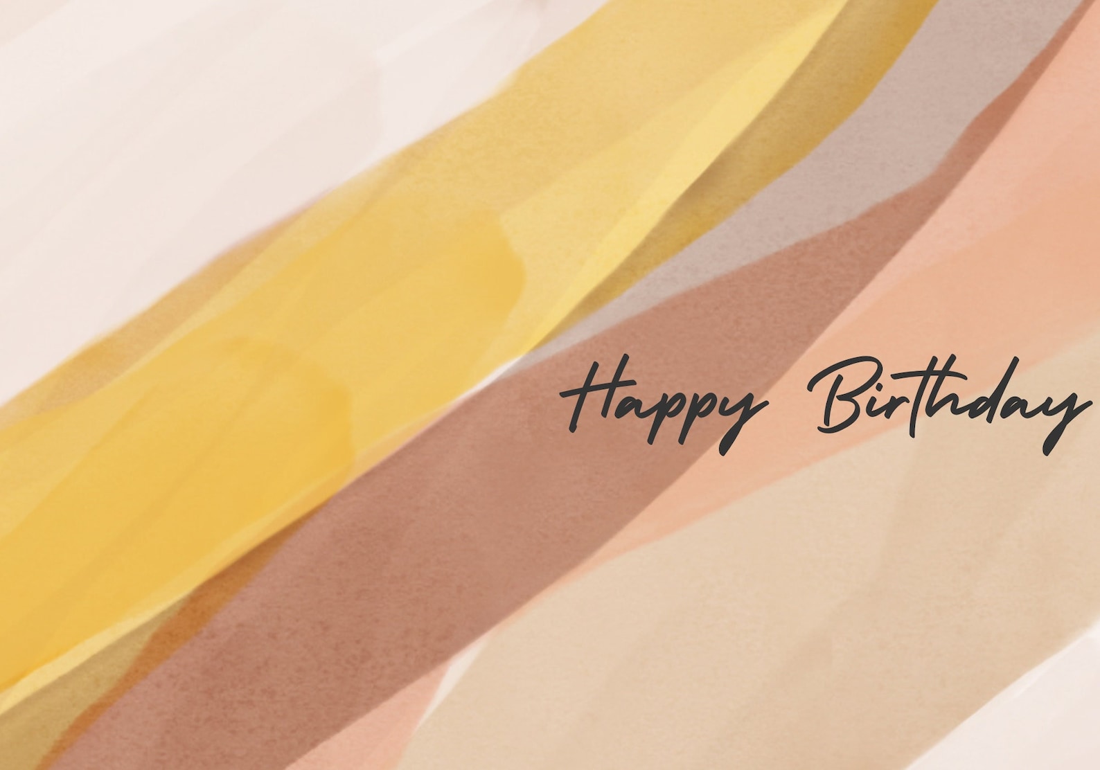 Printable Instant Download Minimalist Birthday Card - Etsy