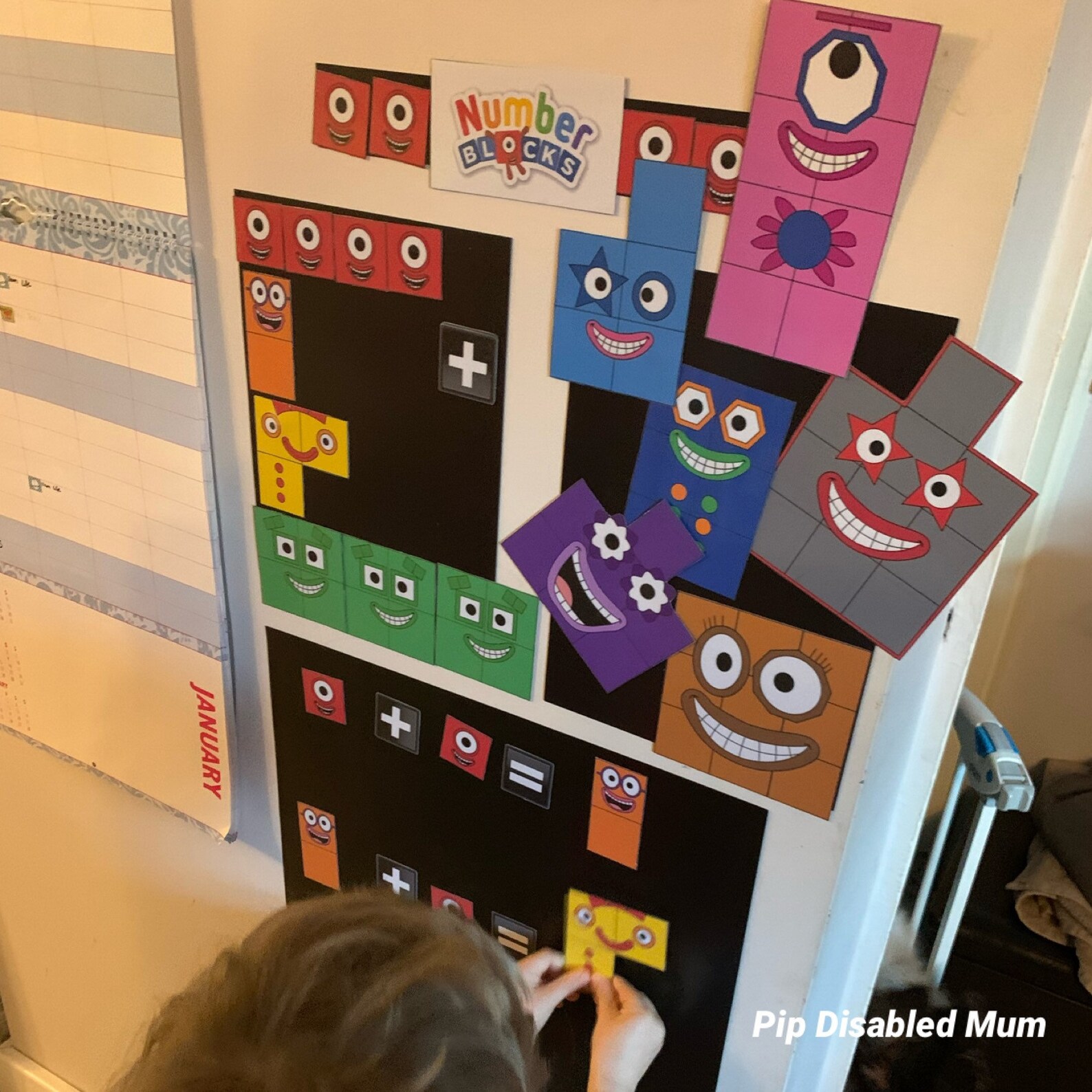 Number Blocks Fridge Magnets for Maths Numberblocks theme | Etsy