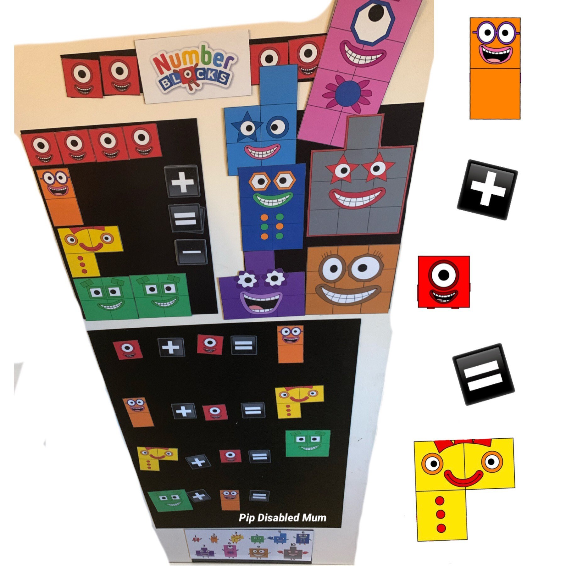 NumberBlocks Magnets