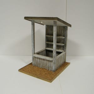 Dollhouse Miniature Aged Market Stall - Etsy